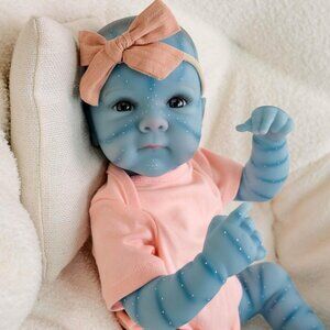 Toys | 2inch Full Silicone Body Baby Dolls Pinkbettie Avatar Girl With ...